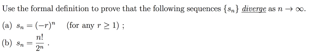 Solved Use the formal definition to prove that the following | Chegg.com
