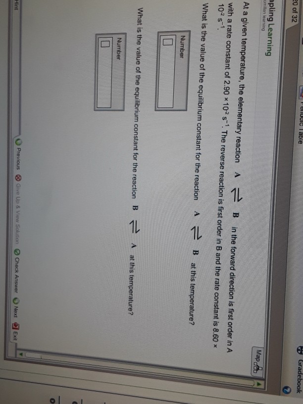 Solved Gradebook 20 of 32 pling Learning Map At a given | Chegg.com