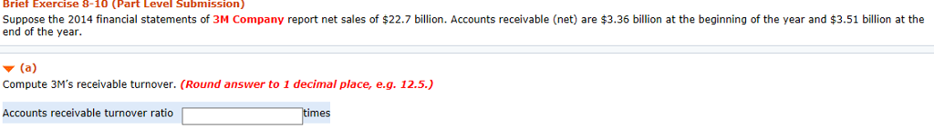 Solved Brief Exercise 8-10 (Part Level Submission) Suppose | Chegg.com