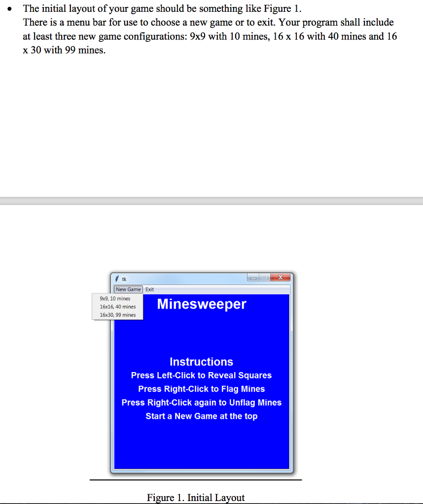 Solved SIMPLE PYTHON GAME PROGRAM USING TKINTER, I WOULD | Chegg.com