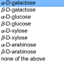 Solved alpha-D-galactose beta-D-galactose alpha-D-glucose | Chegg.com