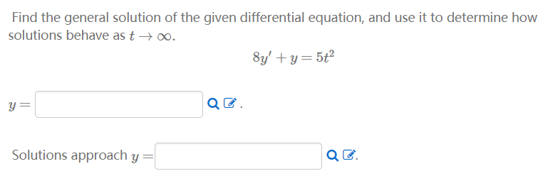 Solved Find the general solution of the given differential | Chegg.com