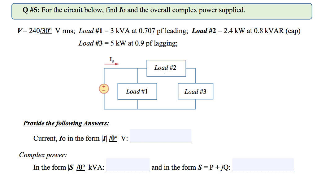 Solved For the circuit below, find Io and the overall | Chegg.com