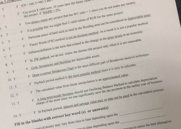 Solved F IfP 500, F-983.5 an F You invest S 1000 now, 10 | Chegg.com