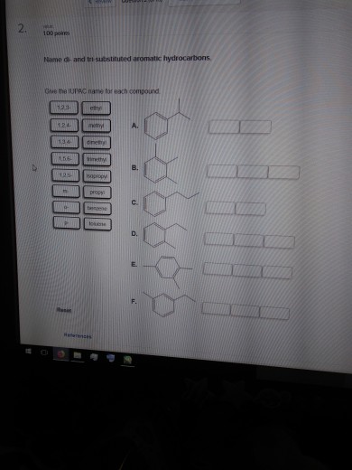 Solved give the IUPAC name for each compound | Chegg.com