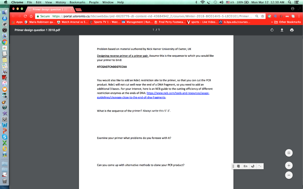 Biology Archive | March 11 2018 | Chegg.com