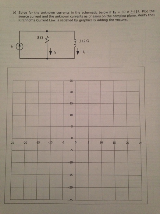 Solved Solve for the unknown currents I the schematic below | Chegg.com