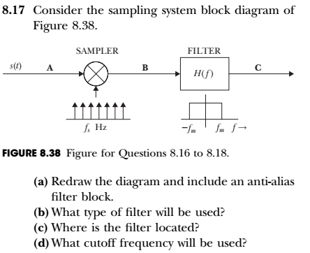 Solved Consider the sampling system block diagram of Figure | Chegg.com
