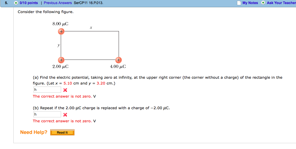 Solved 5. 0/10 points | Previous Answers SerCP11 16.P013 My | Chegg.com Solved 5. 0/10 points | Previous Answers SerCP11 16.P013 My | Chegg.com