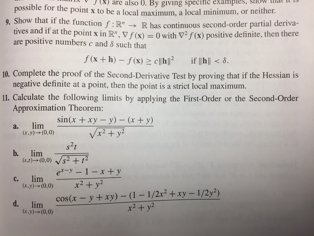 Solved Could I get the solutions to number 9 and number 11 | Chegg.com