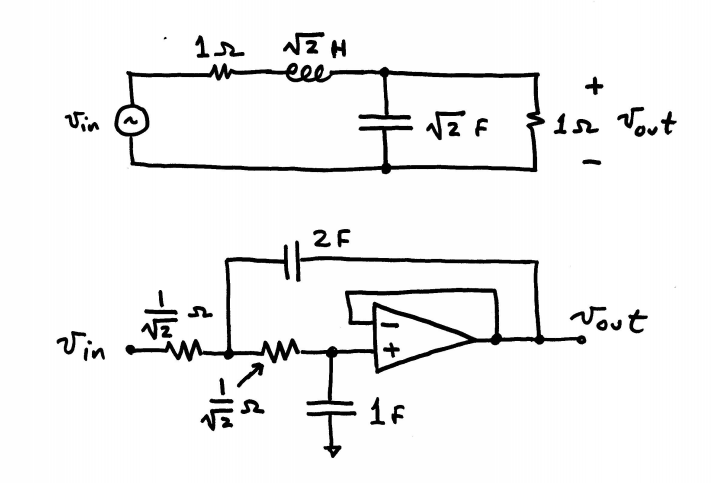 Solved Find frequency response for following circuits: | Chegg.com