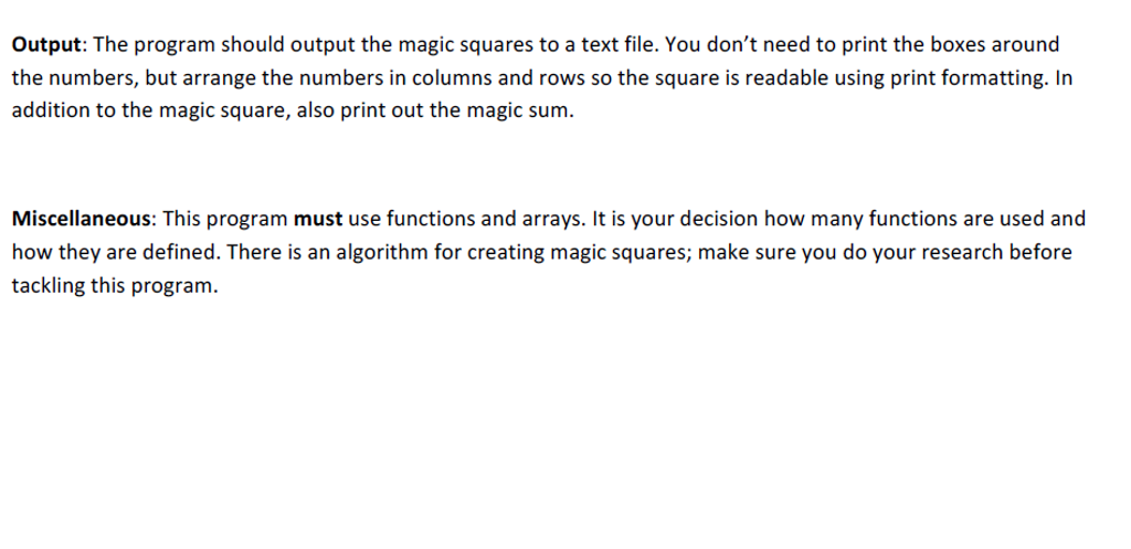 Solved Objectiveimplement A Non Trivial Algorithm In C 