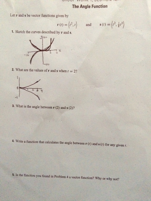Solved Let r and s be vector functions given by r(t) = (t^2, | Chegg.com Solved Let r and s be vector functions given by r(t) = (t^2, | Chegg.com