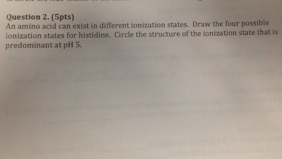 Solved An amino acid can exist in different ionization | Chegg.com