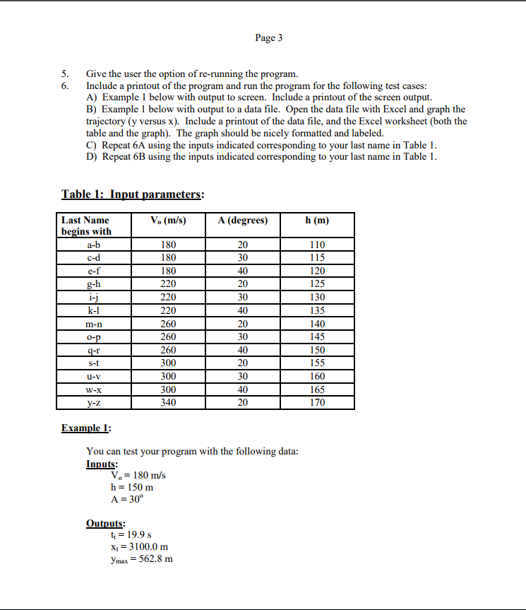 Solved Egr 125 Introduction To Engineering Methods C