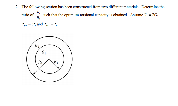 Solved 2. The following section has been constructed from | Chegg.com