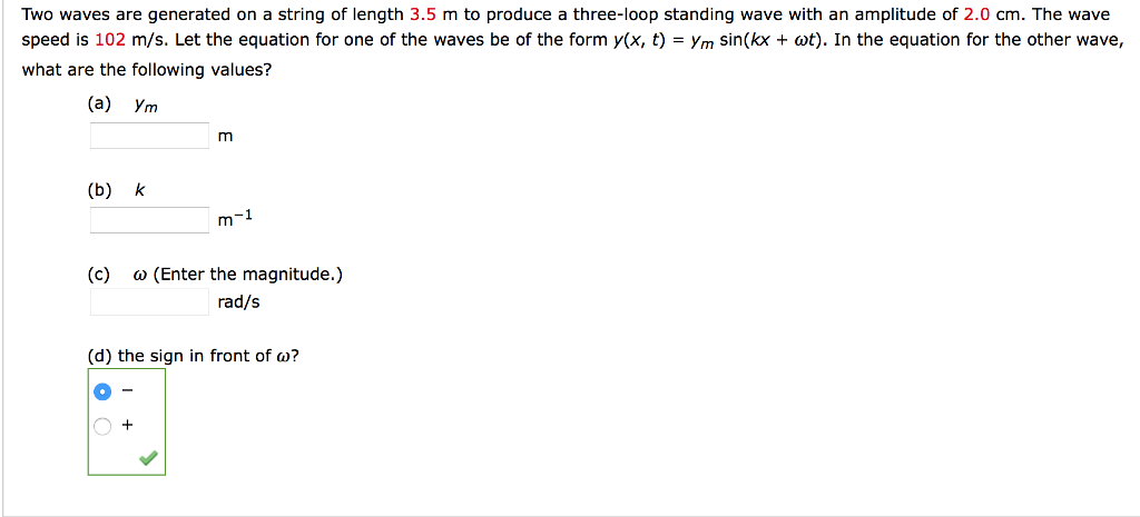 Solved Two waves are generated on a string of length 3.5 m | Chegg.com