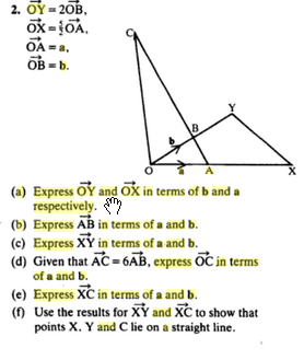 Solved Express AB in terms of b and b. (c) Express AB in | Chegg.com