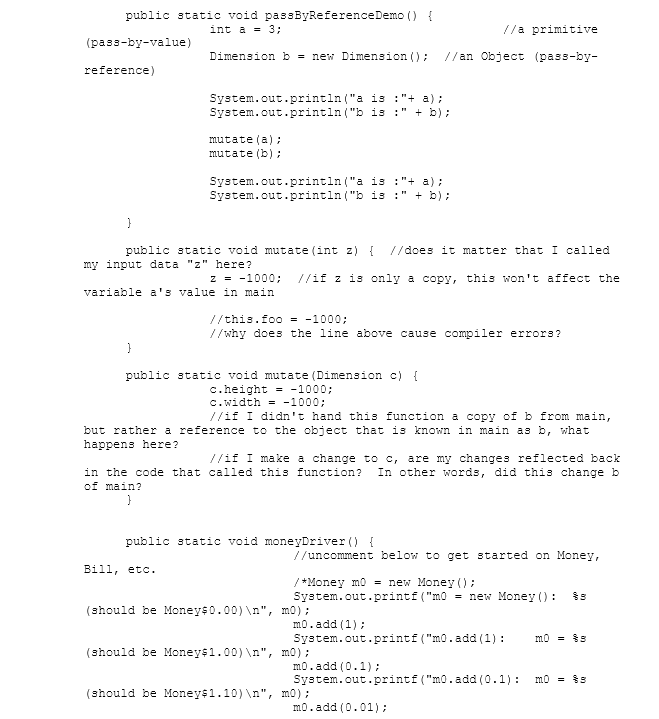 Solved Please Help Me Code The Following In Java Please 