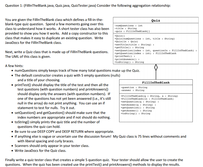 Solved Please use DEEP COPY AND DEEP RETURNS. Also make sure | Chegg.com