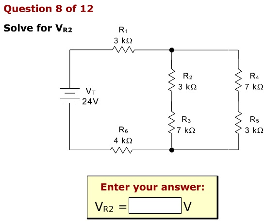 Solved Calculate the Potential drop across R2 using voltage | Chegg.com