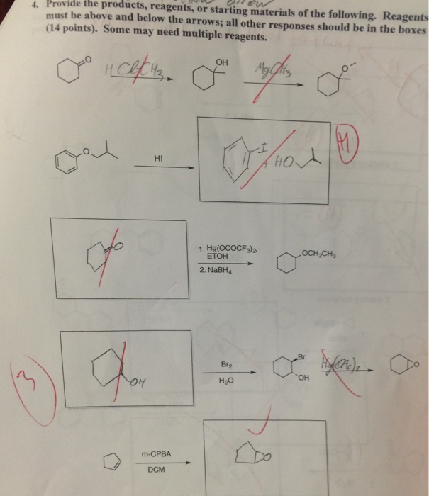Solved Provide the products, reagents, or starting materials | Chegg.com Solved Provide the products, reagents, or starting materials | Chegg.com