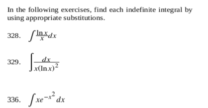 Solved In the following exercises, find each indefinite | Chegg.com