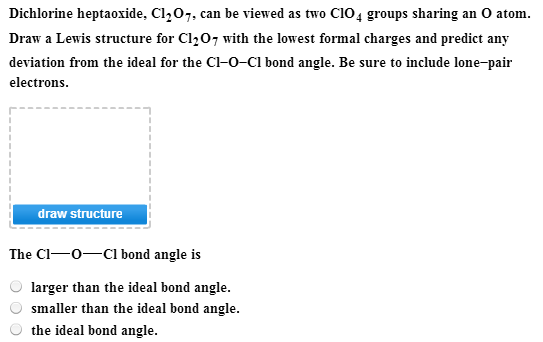 Solved Draw a Lewis structure for a resonance form of CIO, | Chegg.com