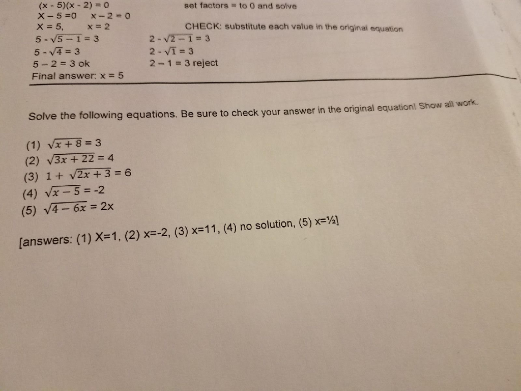 Solved x 5 x 2 0 X 5 0 X 2 0 X 5 X 2 5 vs 1 3 Set Chegg