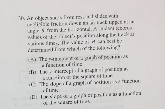 Solved An object starts from rest and slides with negligible | Chegg.com