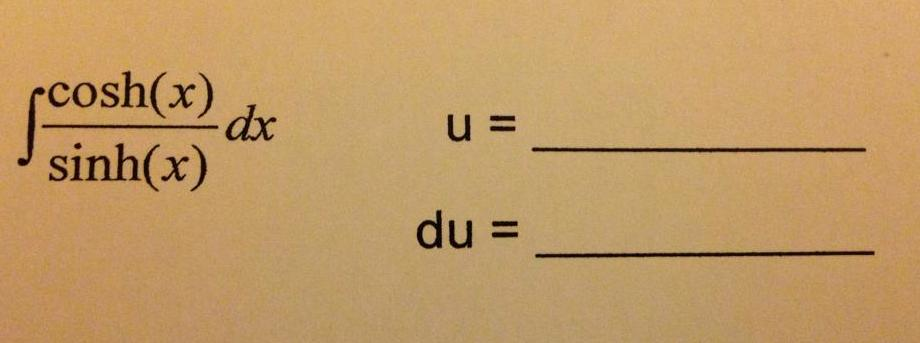 Solved Solve for U, Solve for DU, Solve the Integral | Chegg.com
