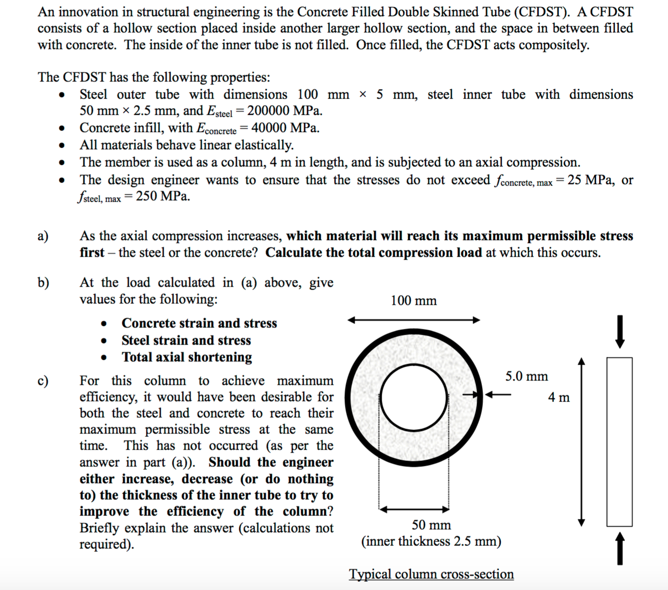 Solved An innovation in structural Engineering is the | Chegg.com