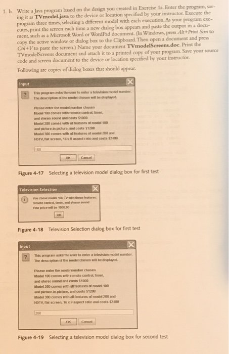 Solved Critical Thinking Exercise Design A Java Program Chegg