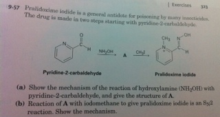 Solved a)show the mechanism of the reaction of hydroxylamine | Chegg.com