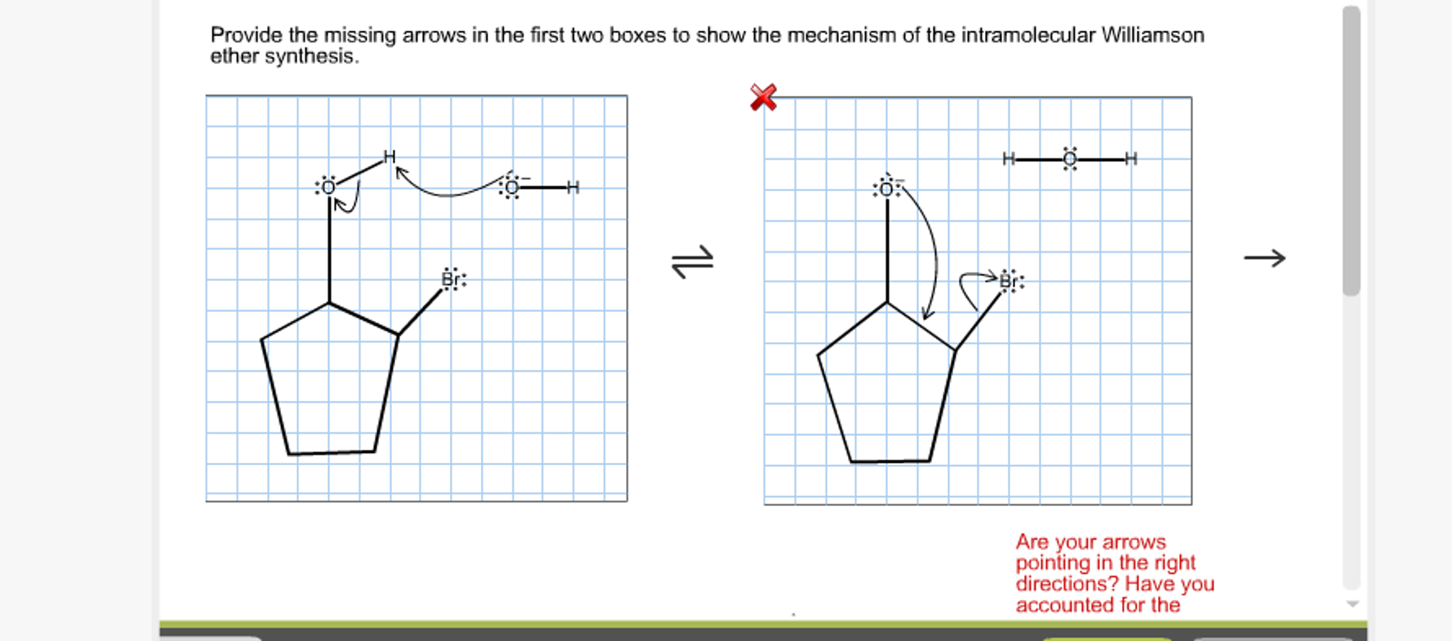 Solved Draw the curved arrows to show the reaction mechanism | Chegg.com