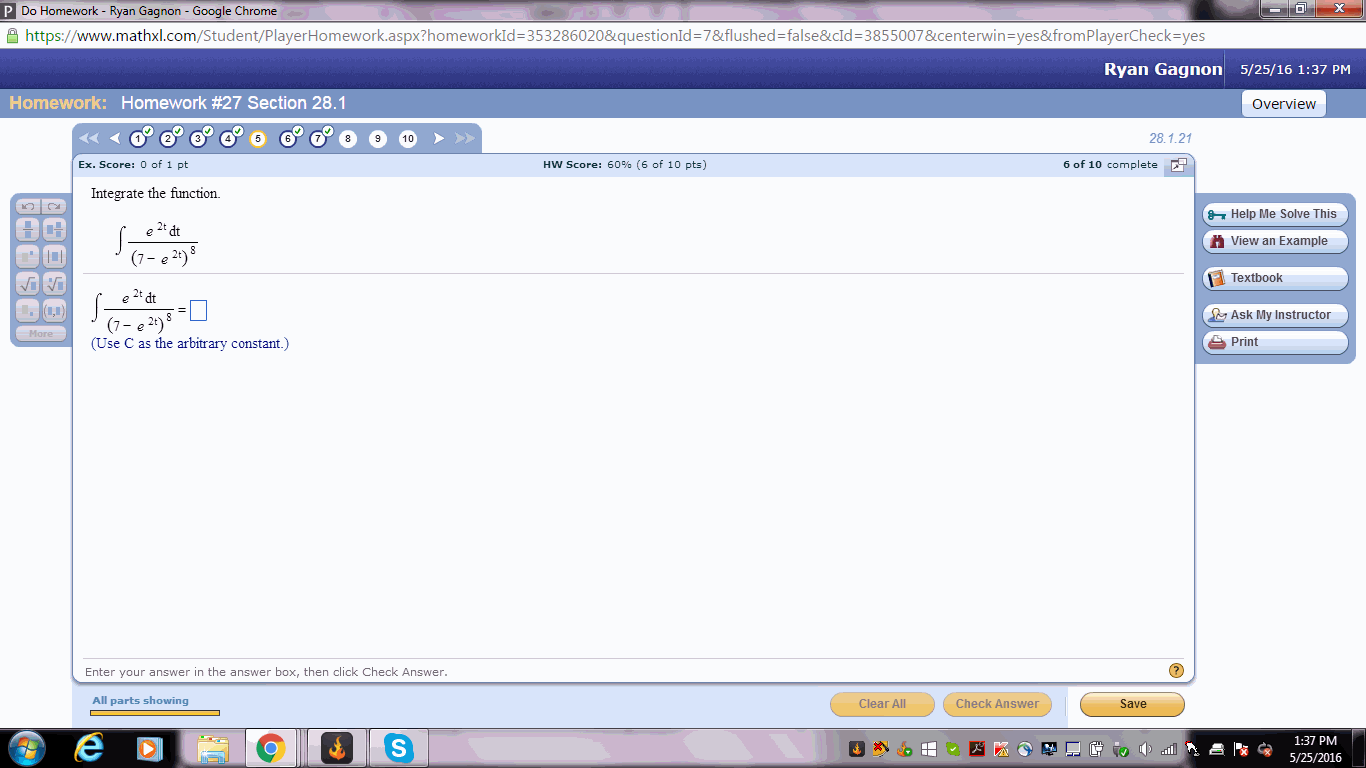 Solved P o Homework Ryan Gagnon Google Chrome https:// | Chegg.com