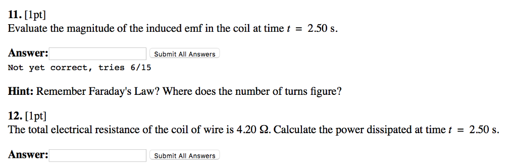 Solved A thin square coil has 53 turns of conducting wire. | Chegg.com
