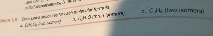 Solved Draw Lewis structures for each molecular formula.a. | Chegg.com