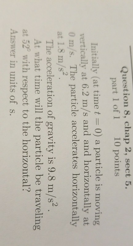 Solved Question 8, chap 2, sect 5. part 1 of 1 10 points | Chegg.com
