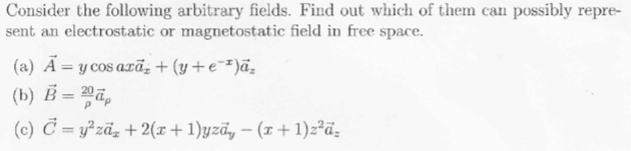 Consider the following arbitrary fields. Find out | Chegg.com
