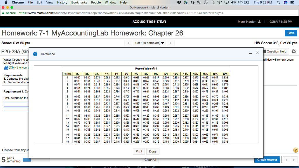 Solved Chrome File Edit View History Bookmarks People Window | Chegg.com