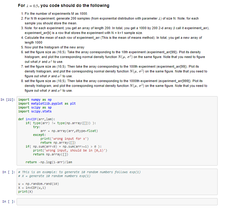 Law of Large Numbers and Central Limit Theorem | Chegg.com
