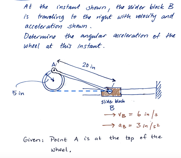 Solved At the instant shown, the sired block B is traveling | Chegg.com