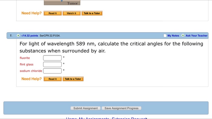 For light of wavelength 589 nm, calculate the | Chegg.com