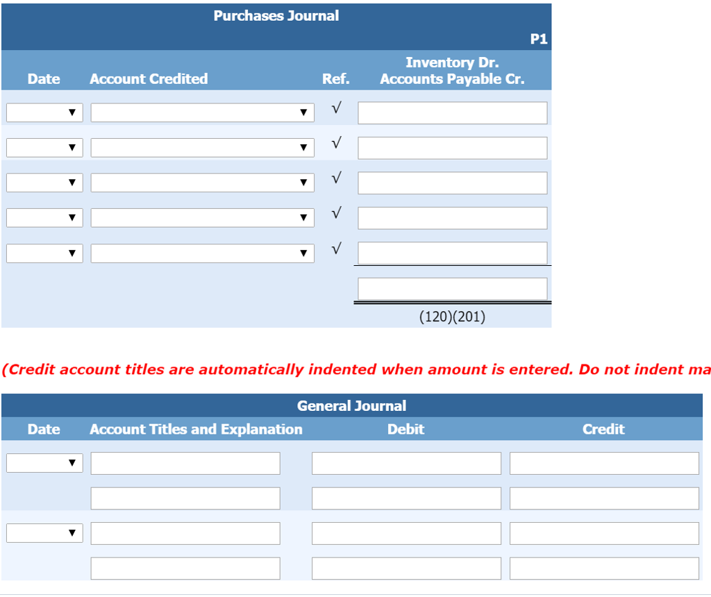 Problem 7-4A Selected accounts from the chart of | Chegg.com
