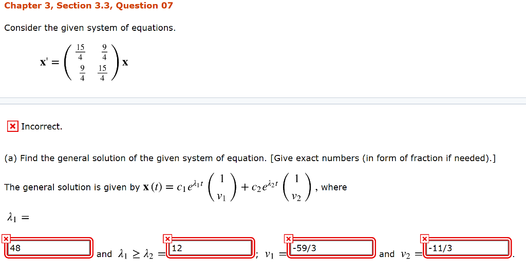 Solved Chapter 3, Section 3.3, Question 07 Consider the | Chegg.com