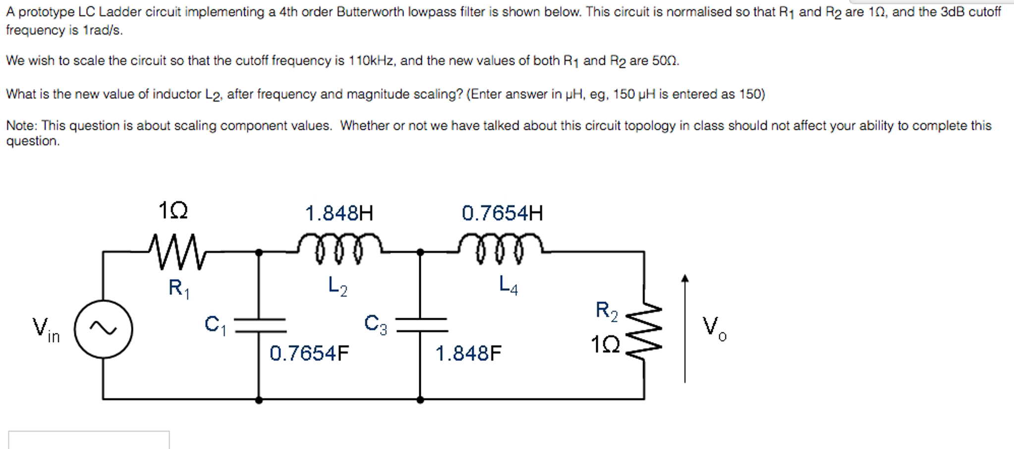 Solved A Prototype LC Ladder Circuit Implementing A 4th Chegg solved-a-prototype-lc-ladder-circuit-implementing-a-4th-chegg