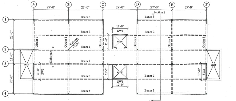 Solved What is the live load indicated on the drawing set by | Chegg.com