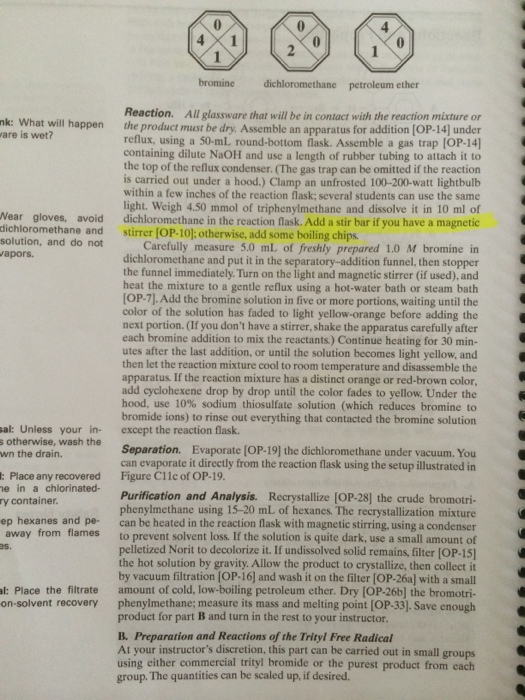 Solved describe and explain the possible effect on your | Chegg.com