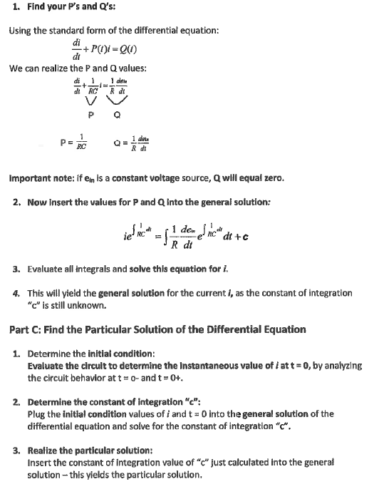 Solved I am doing a first order lab on RC and RL circuits | Chegg.com